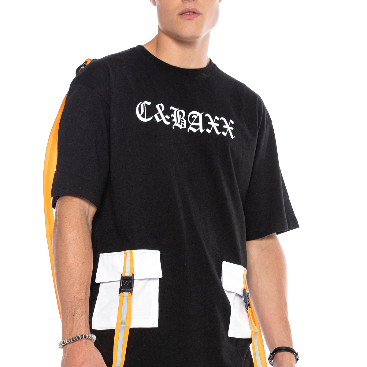 CT589 Herren-T-Shirt mit taschen-Design - Cipo and Baxx